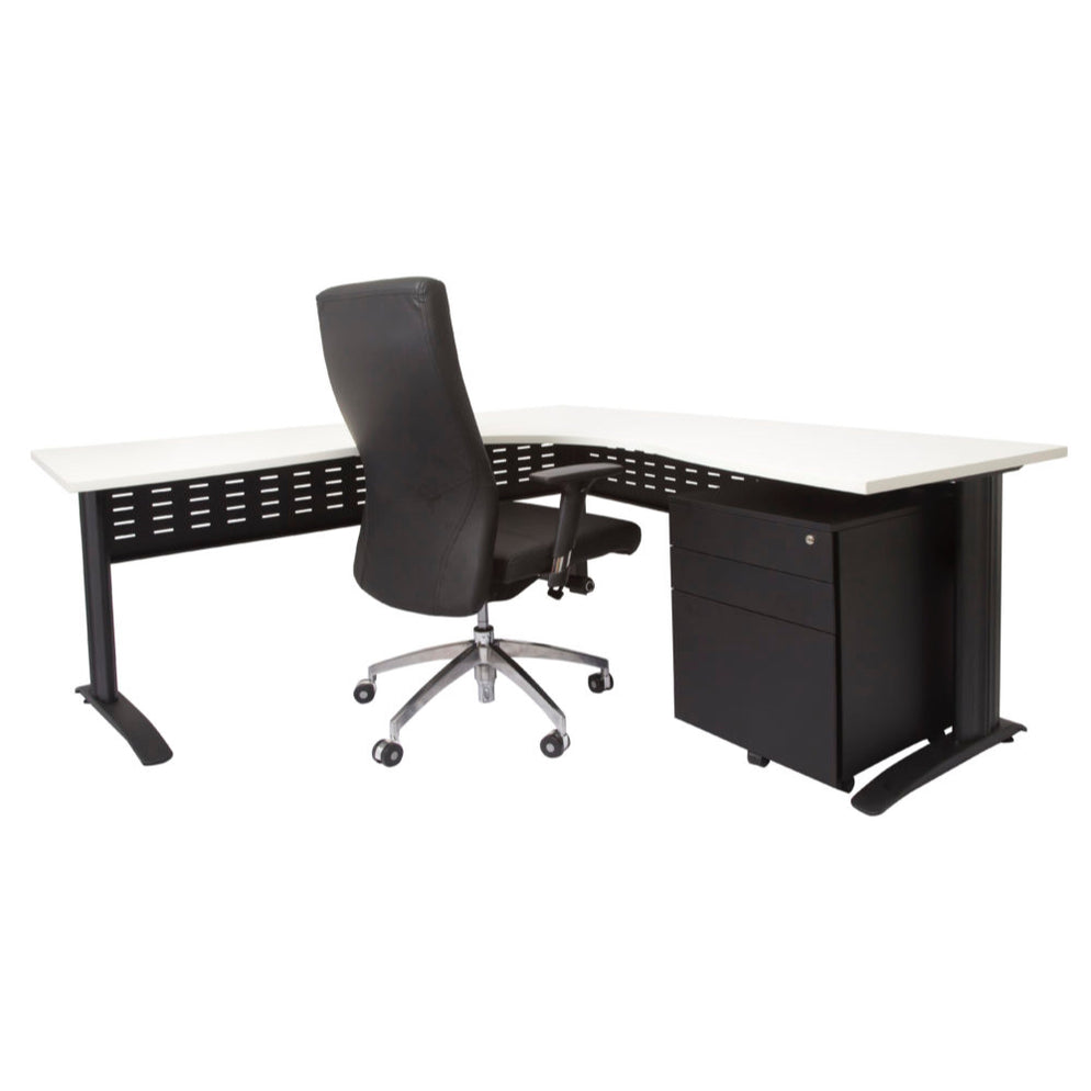 Rapid Span Corner Workstation — Teamwork Office Furniture